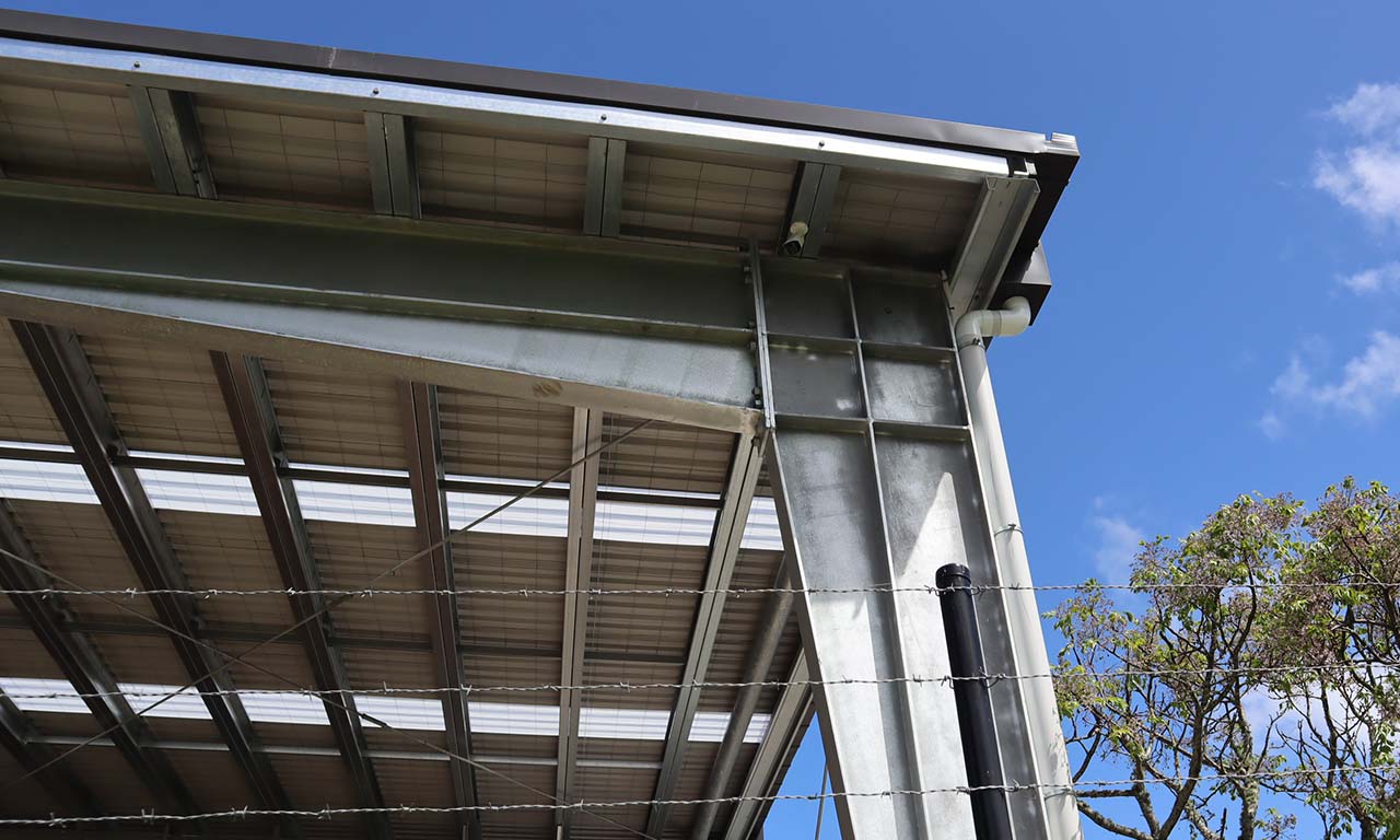 Structural Canopy | Perry Metal Protection